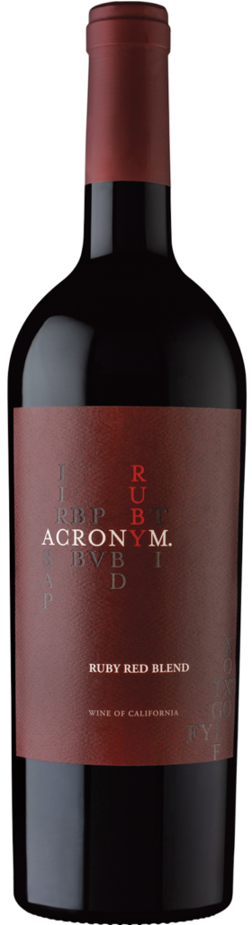 Acronym_Ruby_Red_Blend - Acronym Wines